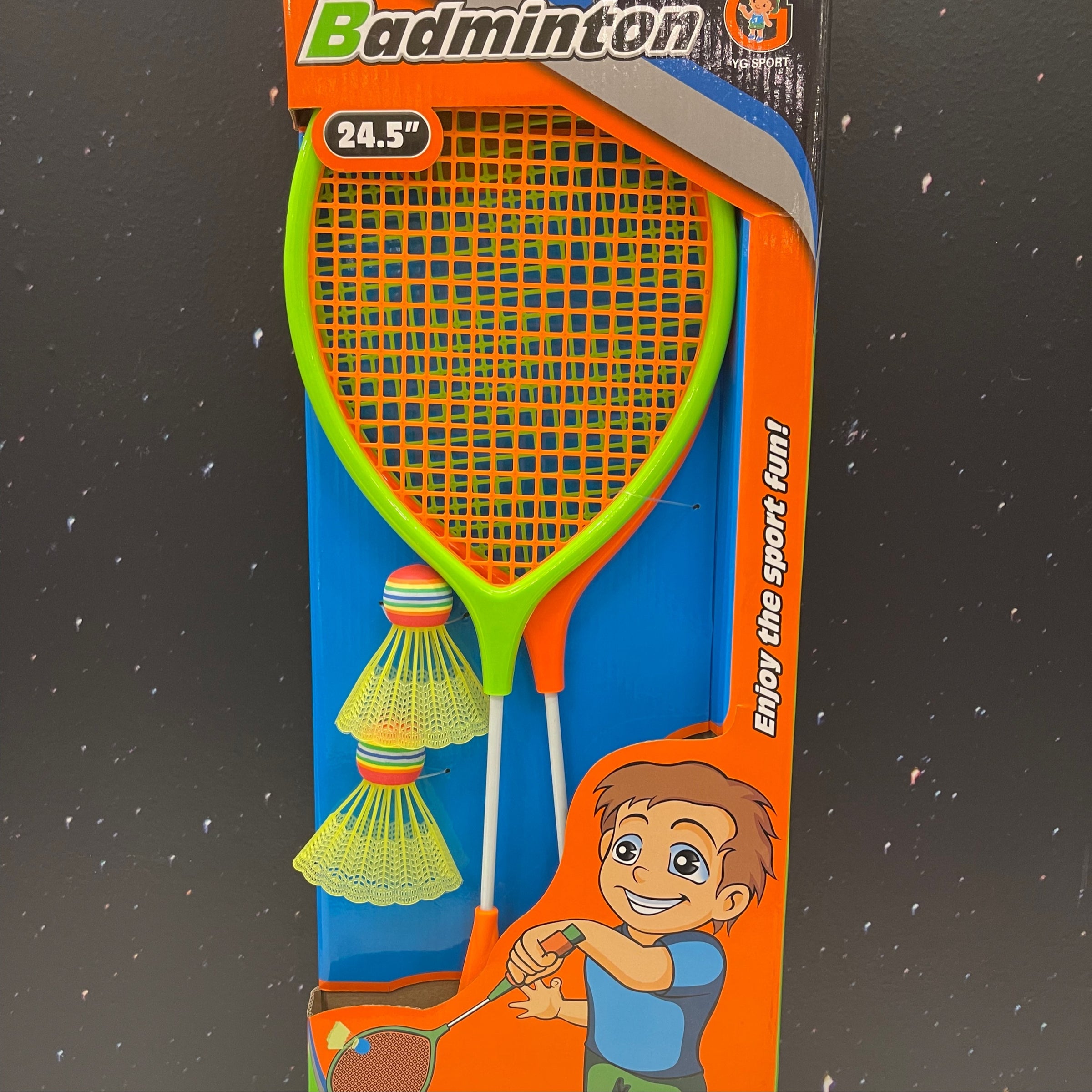 Badminton Racket And Birdie