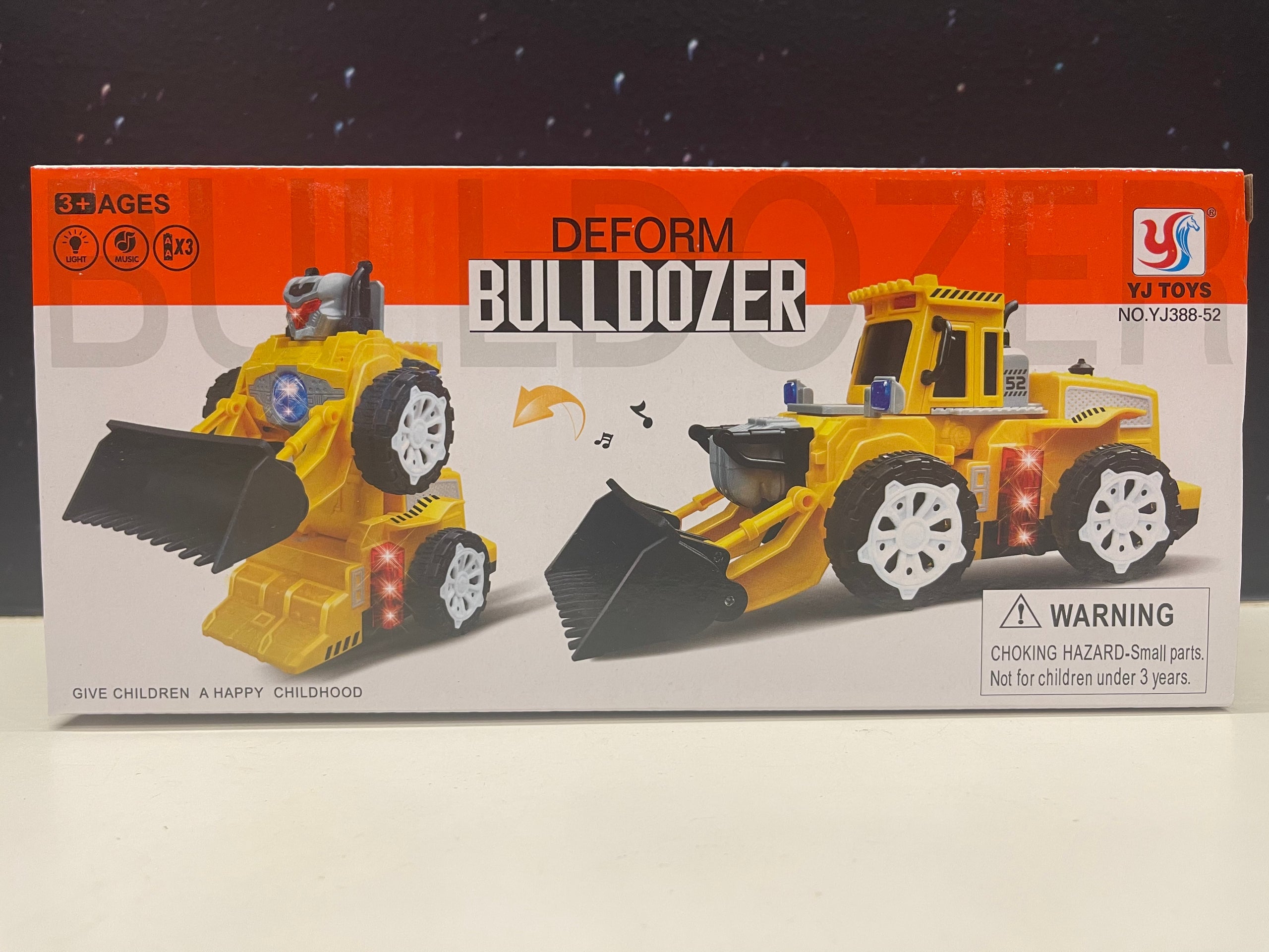 BO Transformer Construction Bulldozer | Imaginarium Tech & Toys