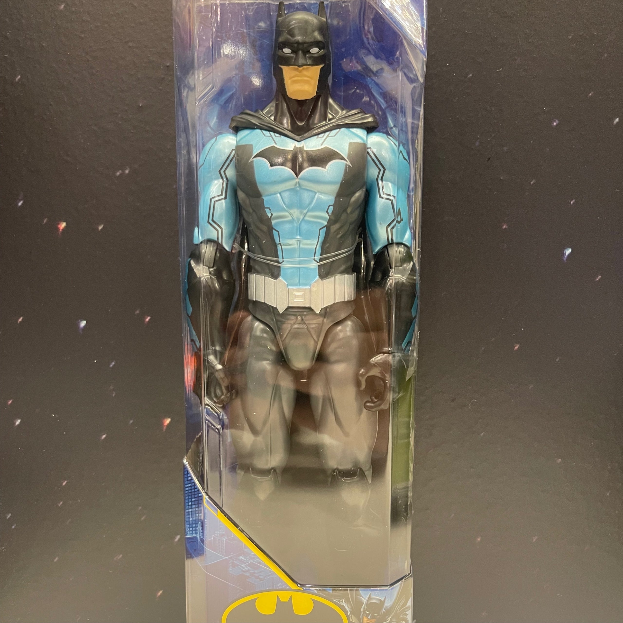 DC Bat Tech Light Blue Batman Justice League 12 in Action Figure ...