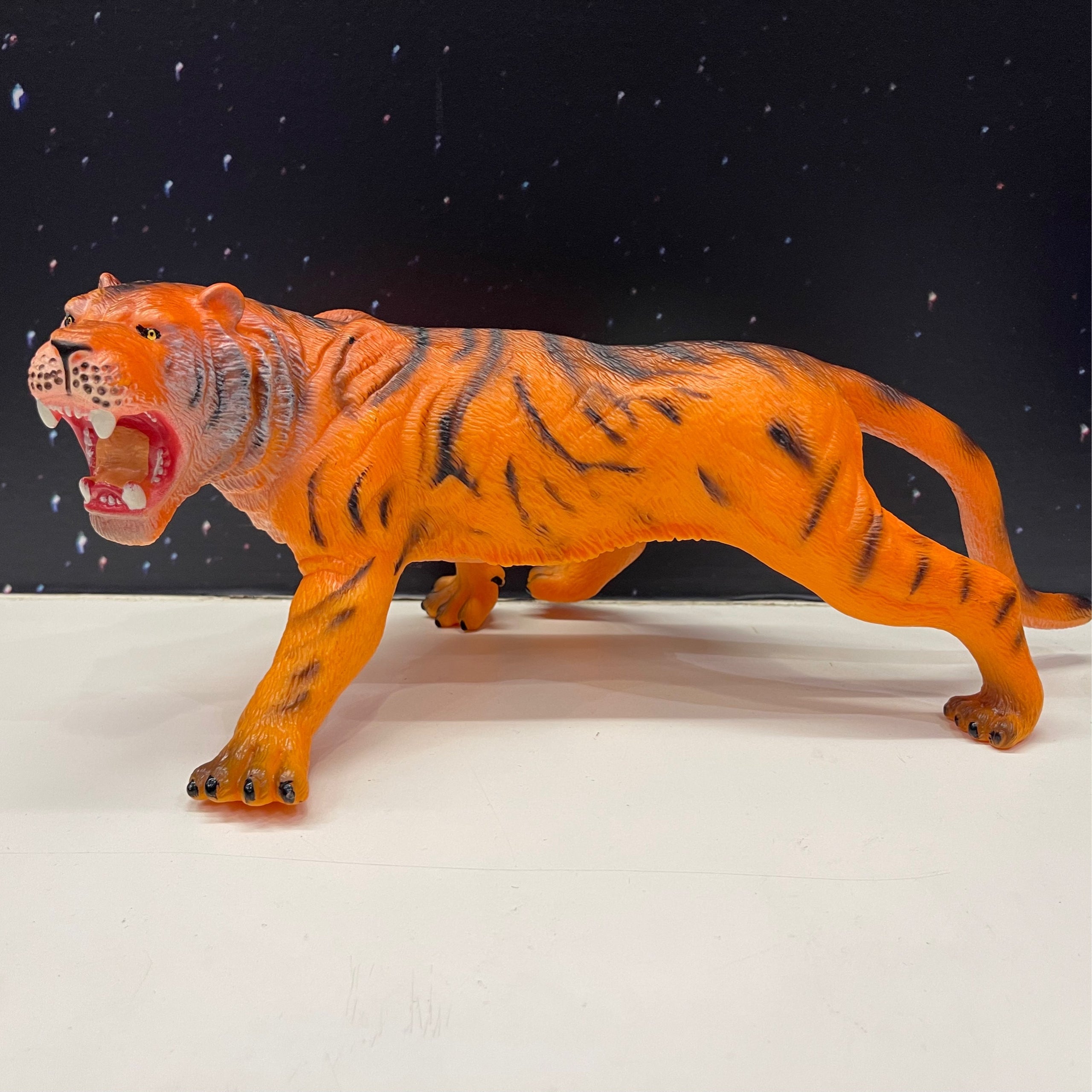 Tiger Jungle Safari Forrest Rubber Model Animal with Sounds ...