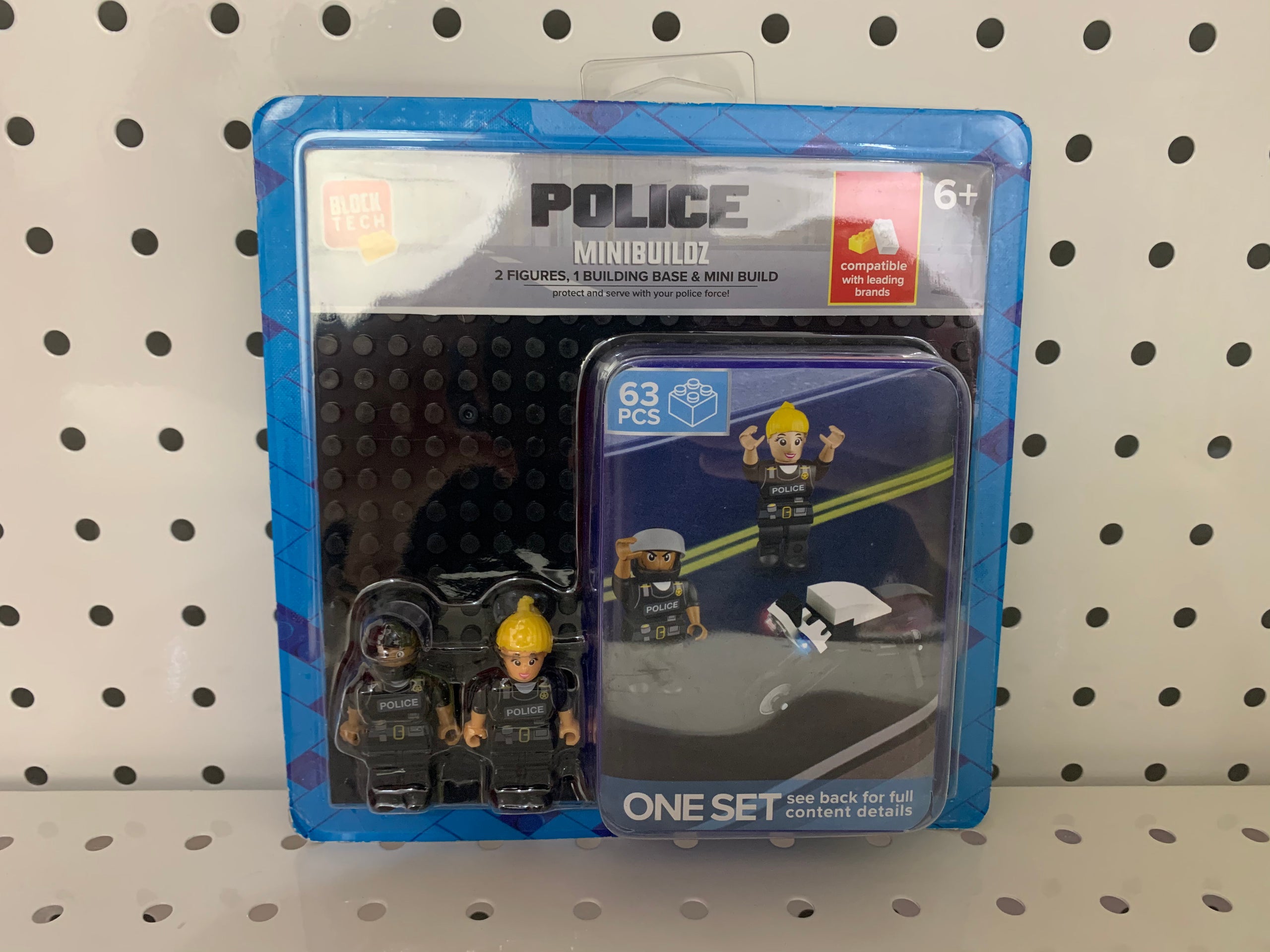 Block Tech Police Mini Buildz | Imaginarium Tech & Toys