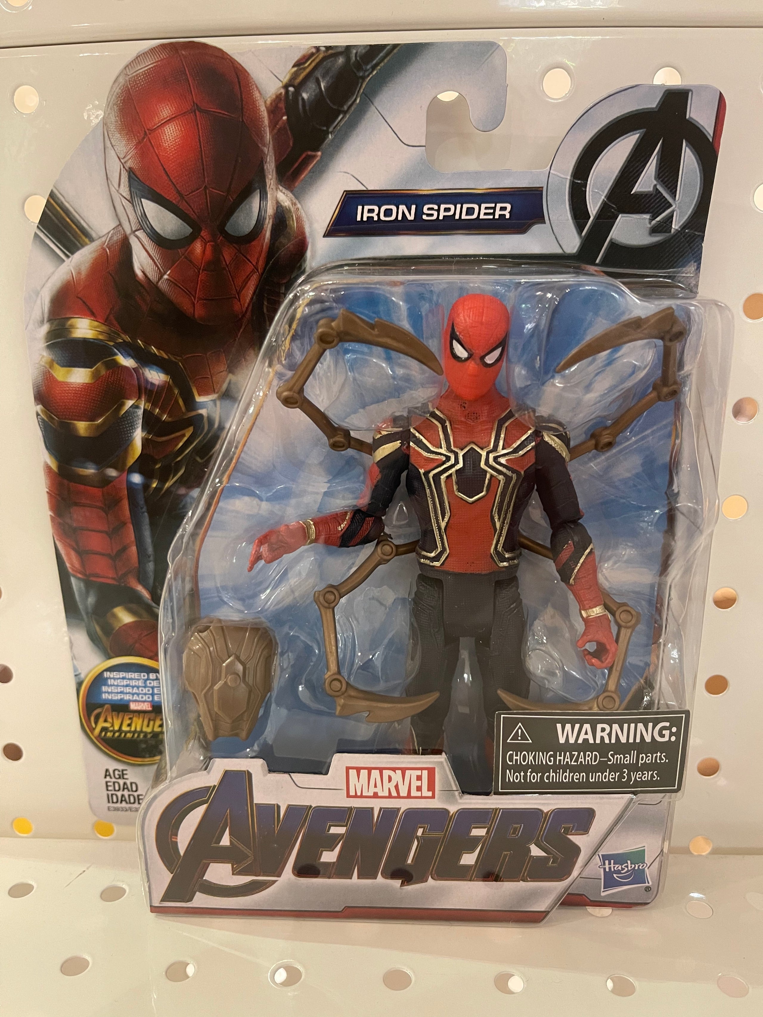 Hasbro Iron Spider-Man Action Figure Marvel Avengers Endgame ...